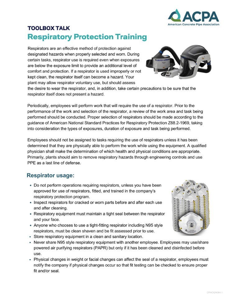 Respiratory Protection