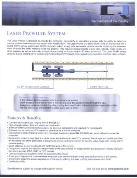 Laser Profiler System