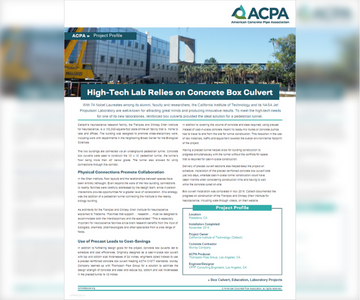 CalTech Pedestrian Tunnel