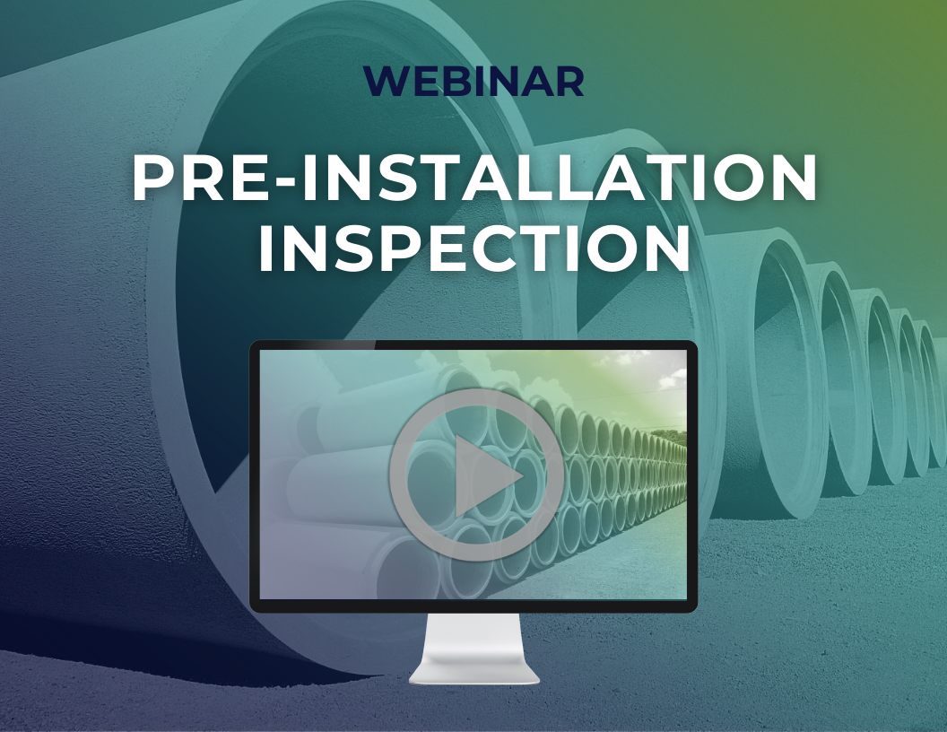 Pre-Installation Inspection Pre-Installation Inspection